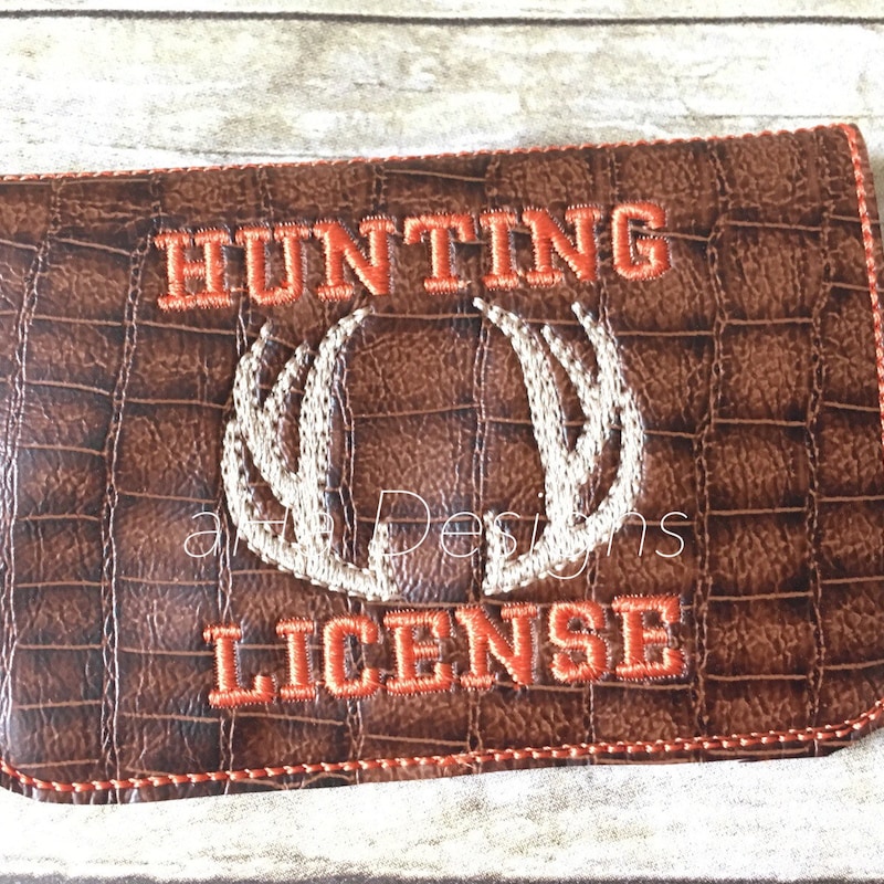 Licence Holder Hunting - Etsy