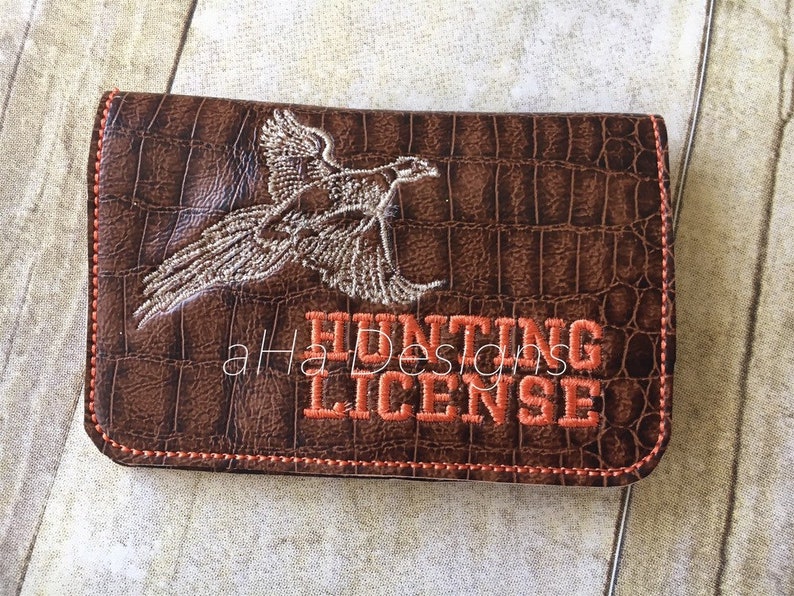 Hunting License Holder - Etsy