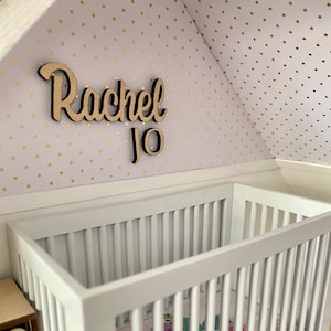 Dollhouse Wall Name Sign - Etsy