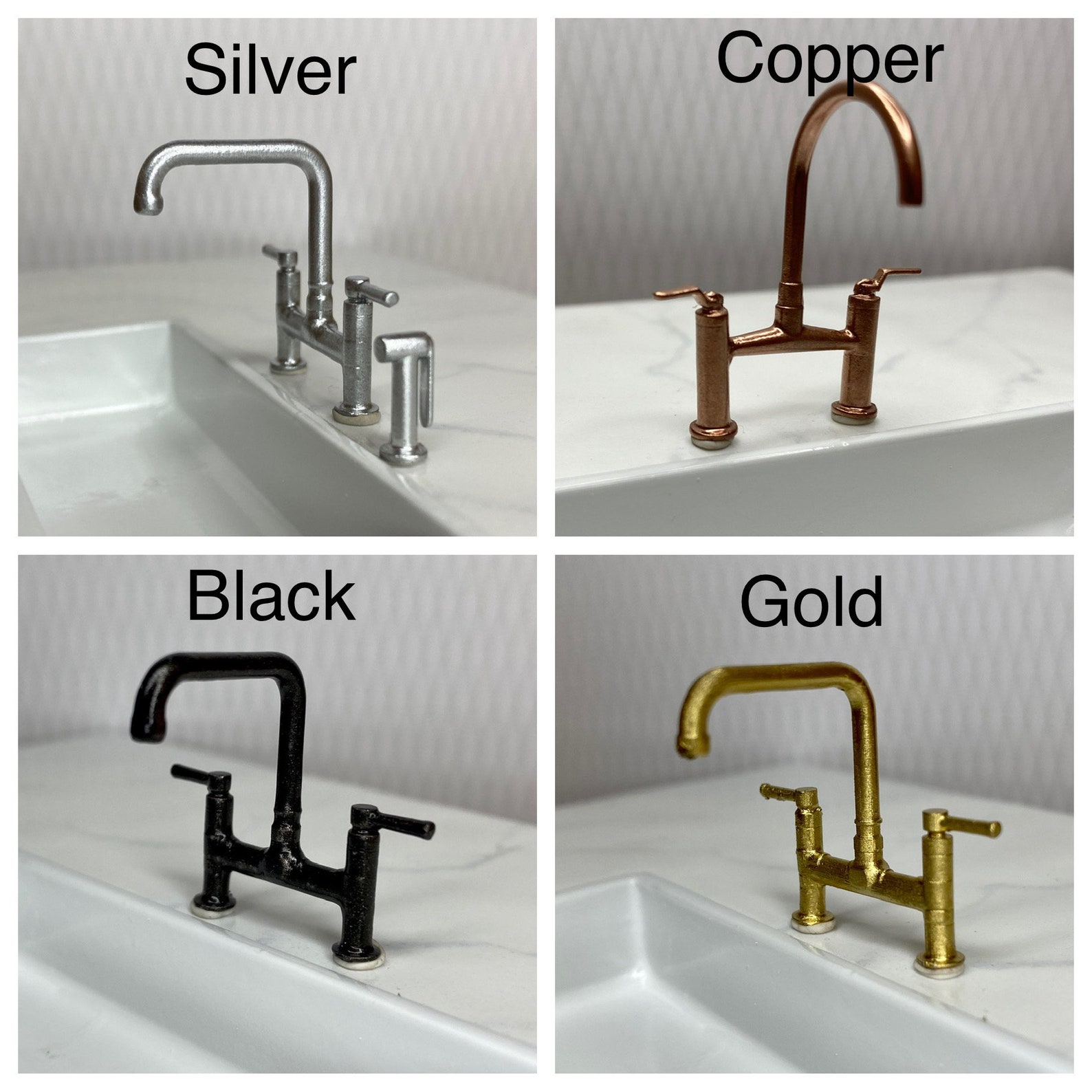 Dollhouse Wall Mounted Faucet - Etsy