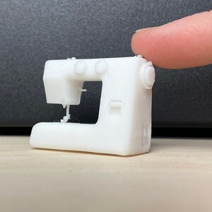 Miniature Sewing Machine STL File - Etsy