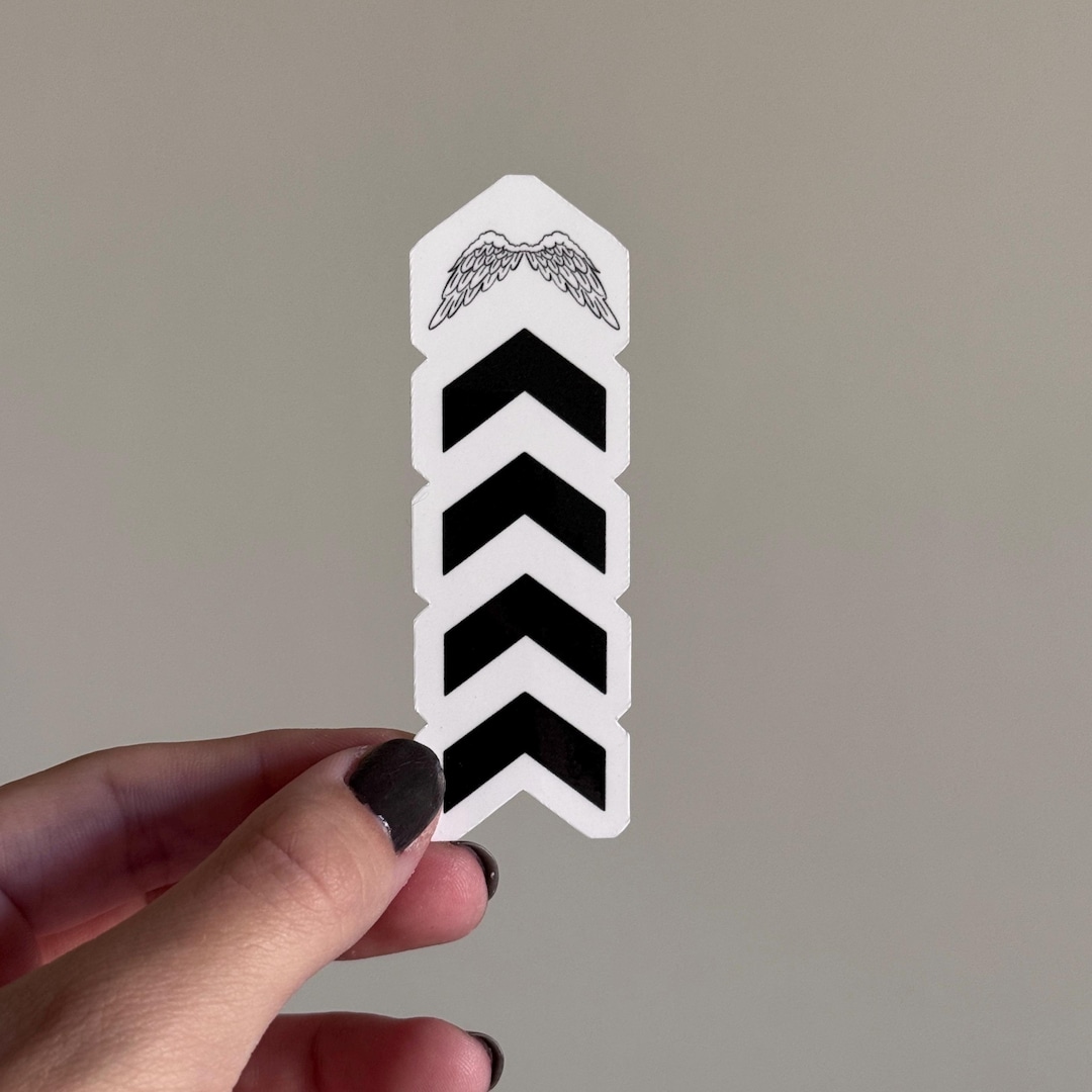 Liam Payne Arrow Tattoo Angel Wings Laminated Sticker - Etsy