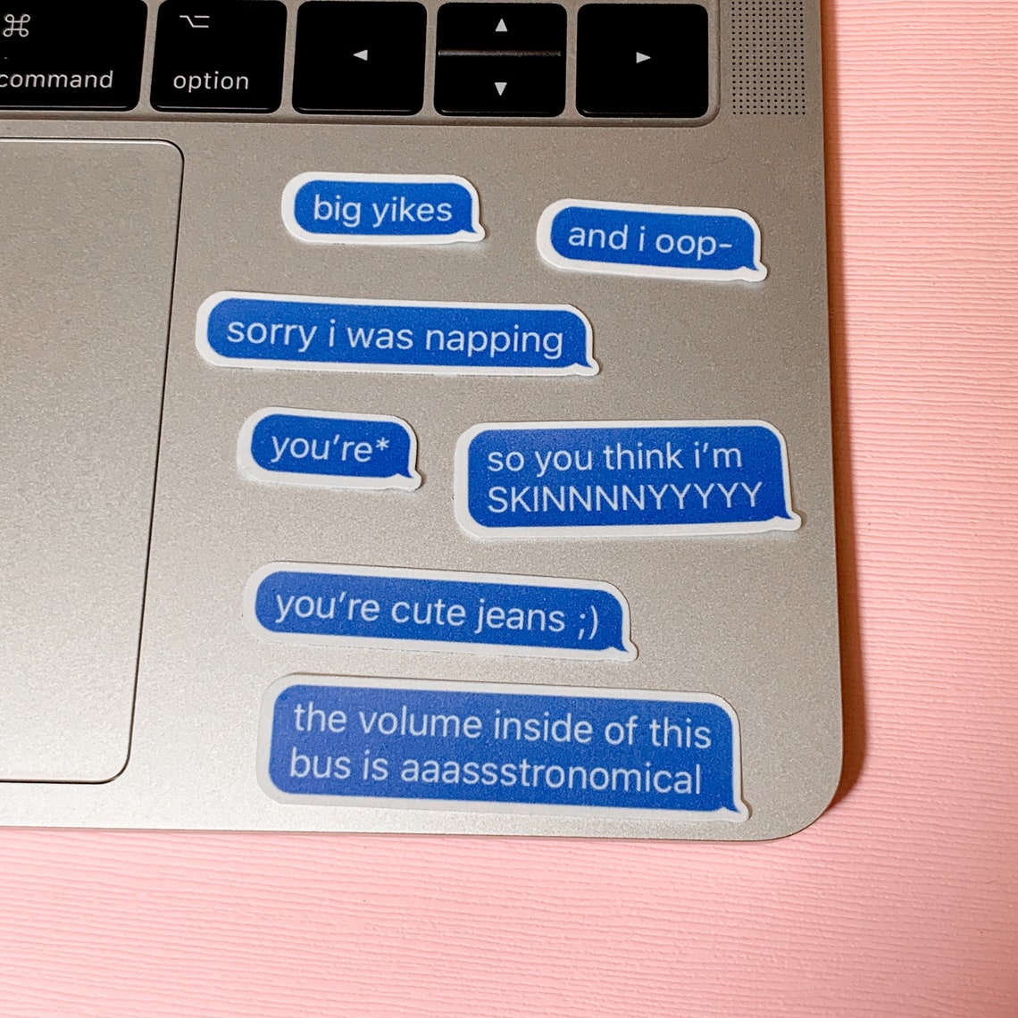 Tik Tok Stickers Text Message Bubbles Memes Funny Gen Z | Etsy