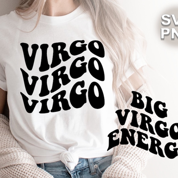 Big Virgo Energy Svg - Etsy