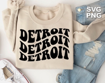 Detroit Svg | Etsy