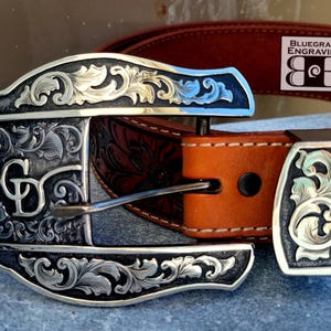Men's Western Buckle, Custom Ranger Buckle, Personalized Buckle, Fiance ...