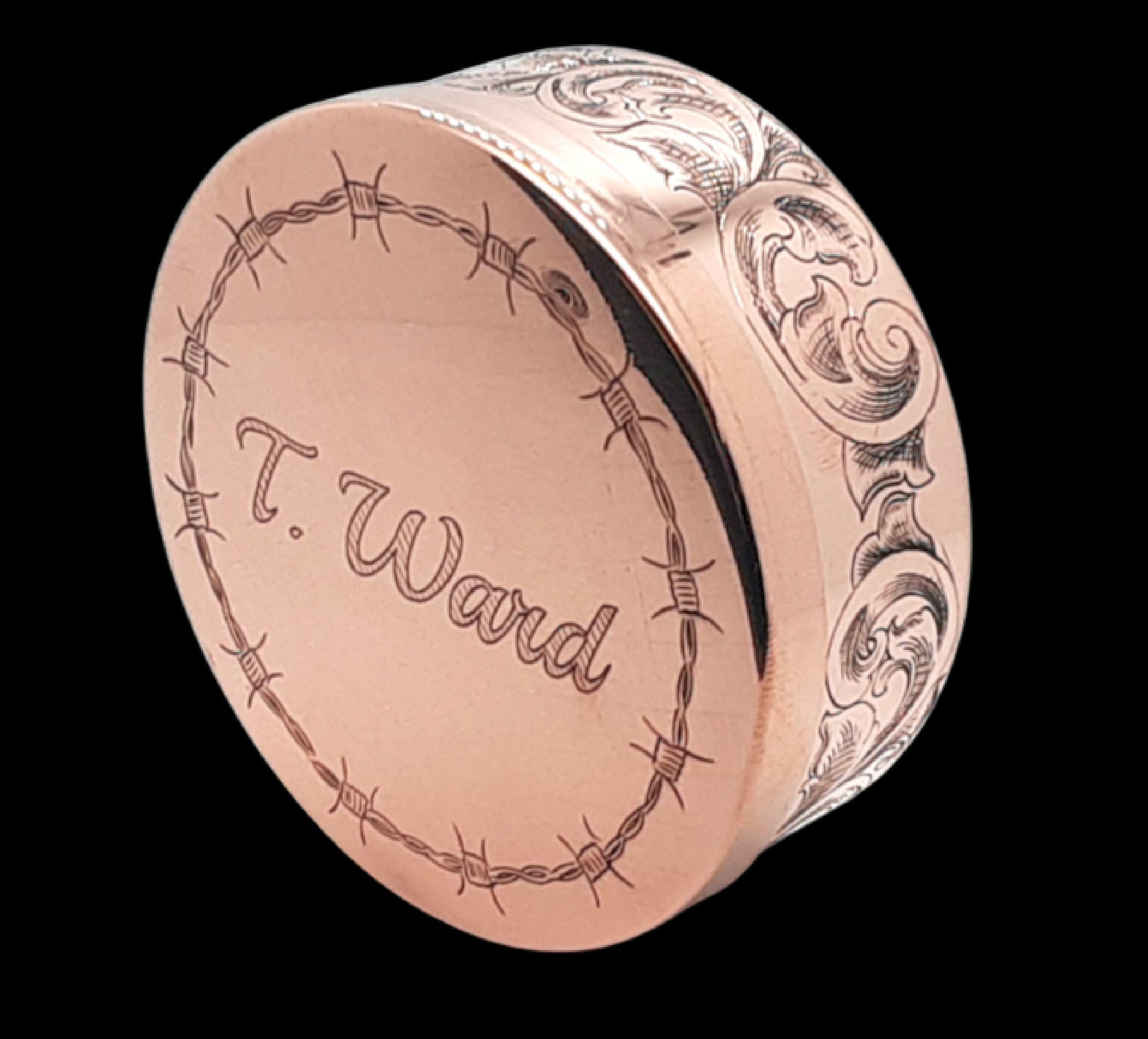 Custom Dip Can, Engraved Lid, Chew Can, Tobacco Tin, Copenhagen Lid ...