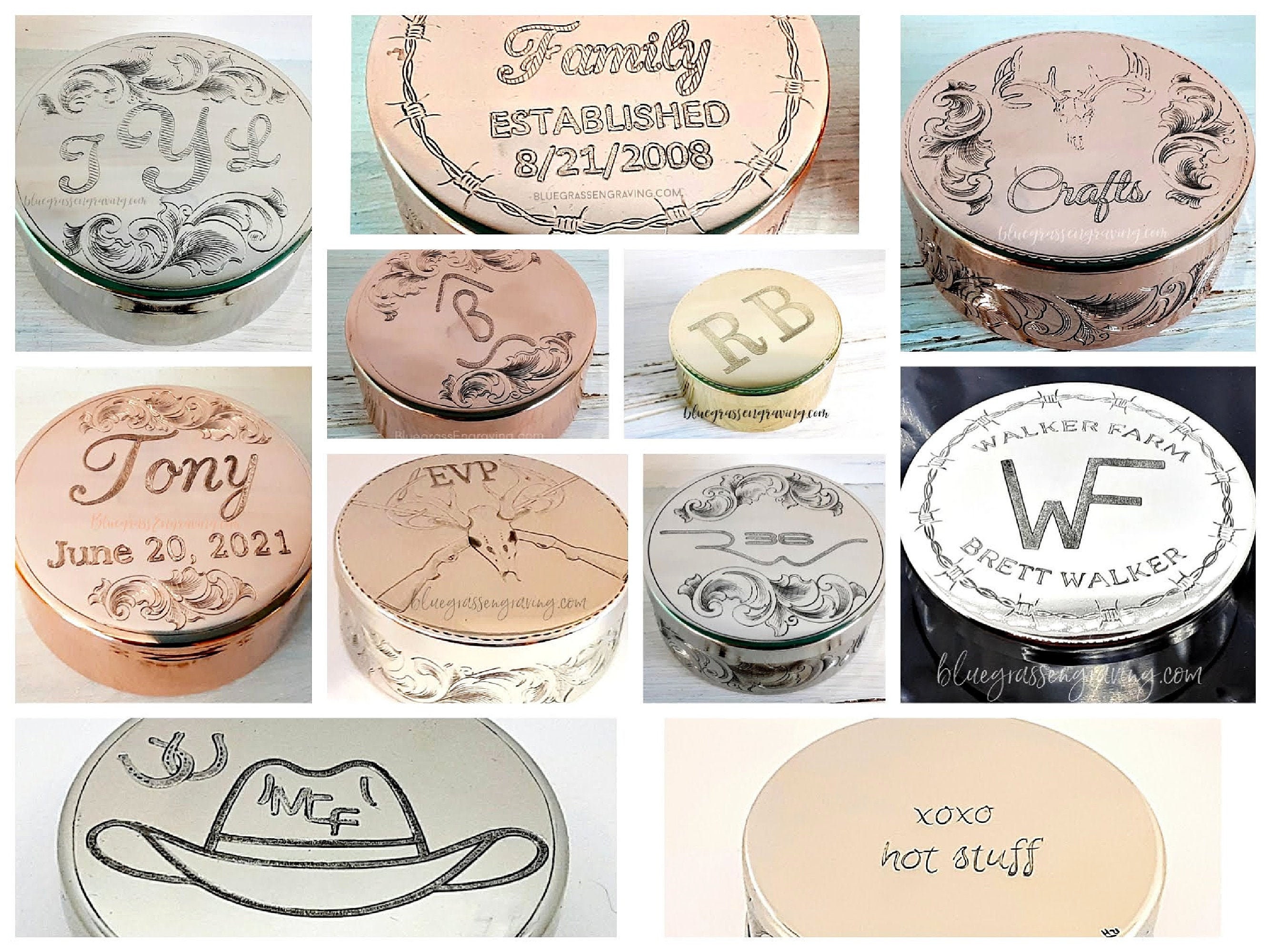 Custom Dip Can Engraved Lid Chew Can Tobacco Copenhagen | Etsy