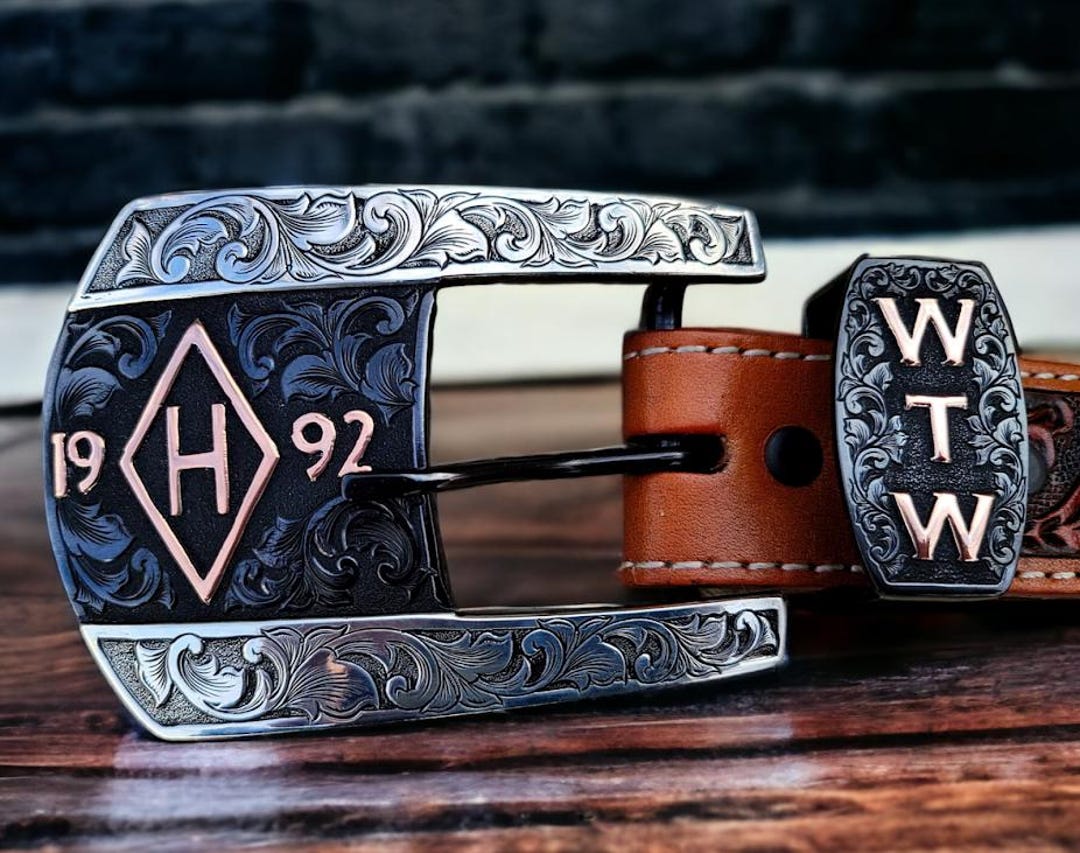Custom Buckle, Rancher, Ranger Buckle, Men's, Retirement, Handcrafted ...