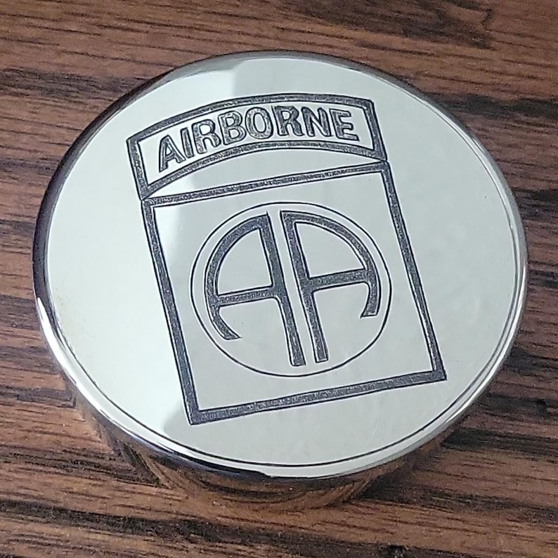 Custom Engraved Nickel Dip Can Set, Personalized Tobacco Tin ...