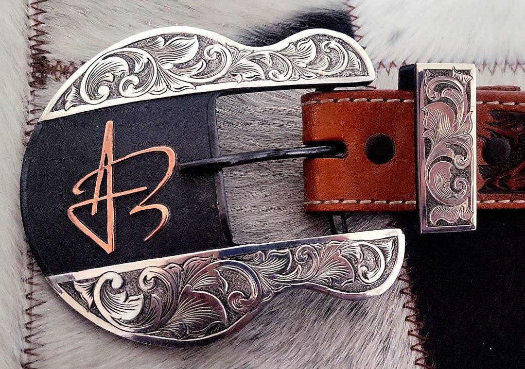 Custom Men's Buckle, the Pecos Two Piece Buckle, Western Ranger Buckle ...