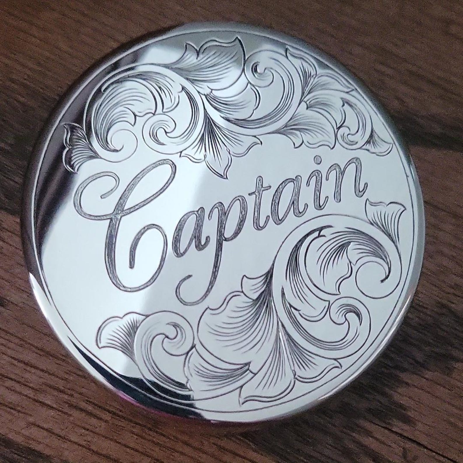 Custom Engraved Nickel Dip Can Set, Personalized Tobacco Tin ...