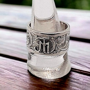 Silver Brand Ring, Custom, Western Ring, Engraved Brand Ring, Brand ...