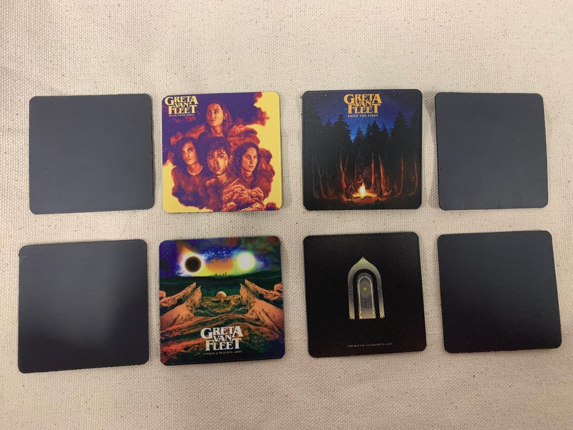 Greta Van Fleet Album Cover Magnets GVF Peaceful Army Gifts - Etsy