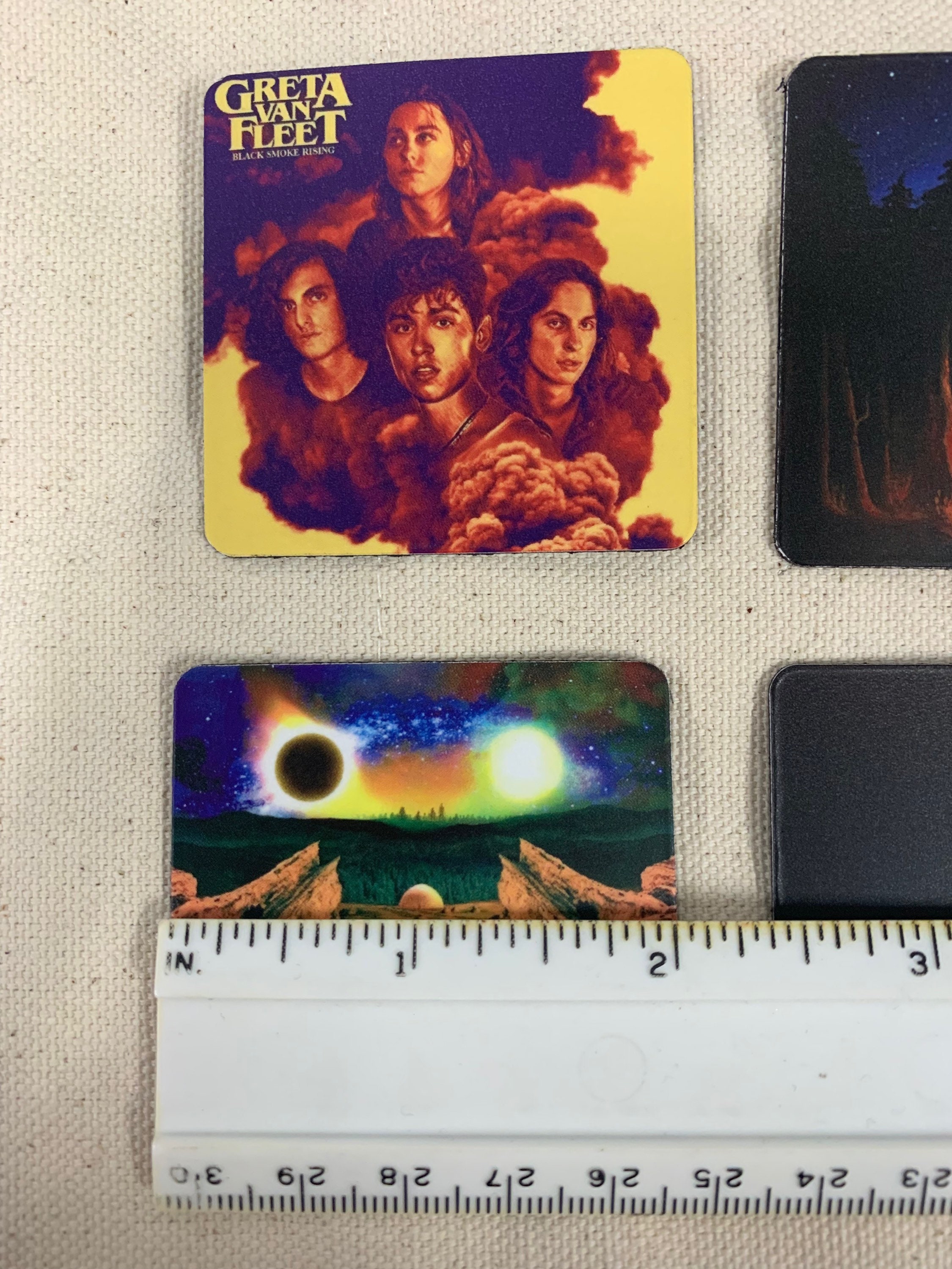 Greta Van Fleet Album Cover Magnets GVF Peaceful Army Gifts SET OF 4 - Etsy