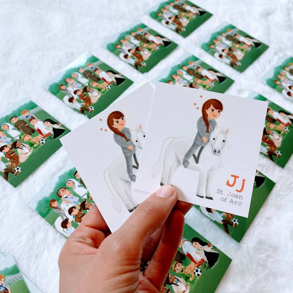 Catholic Saint Memory Game, Catholic Childrens Gifts, Catholic Matching ...