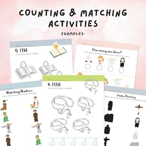 Catholic Kid Activities, Catholic Preschool Activity Pages, Catholic ...