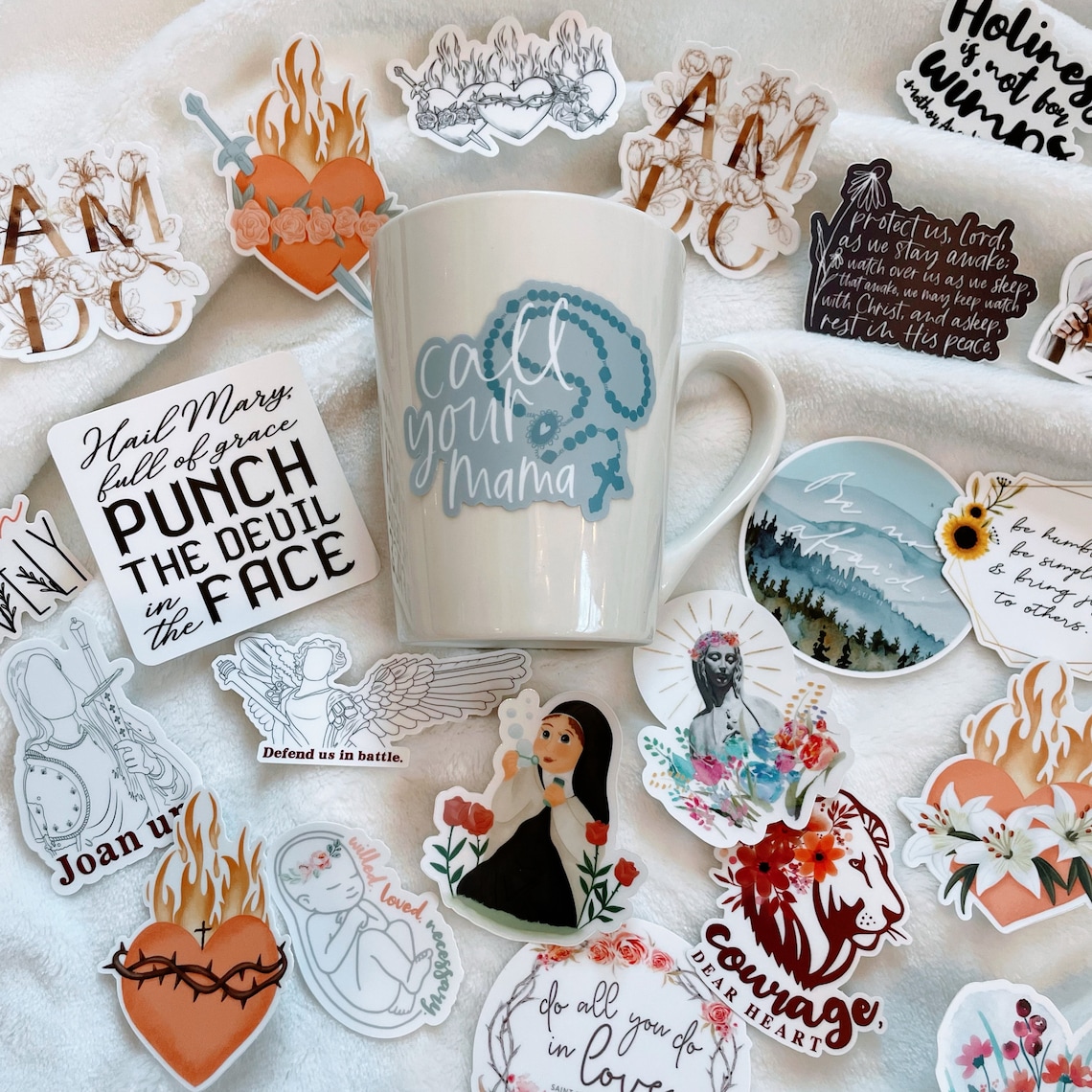 Catholic Sticker Ite Ad Joseph Go to Joseph St Joseph | Etsy