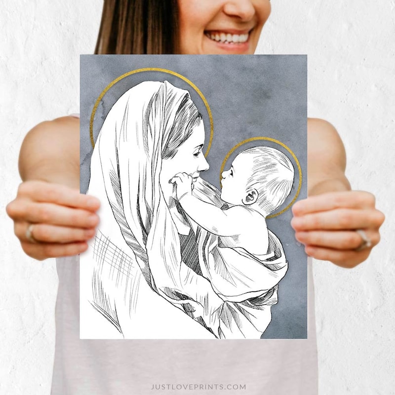 Blessed Mother - Etsy