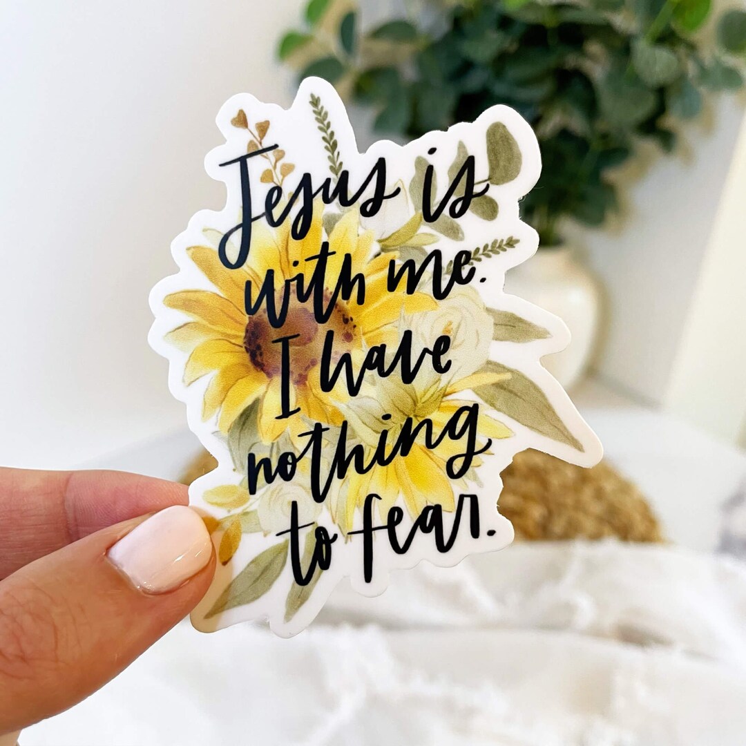 Jesus is With Me Catholic Sticker, Bl. Pier Giorgio Frassati Quote ...