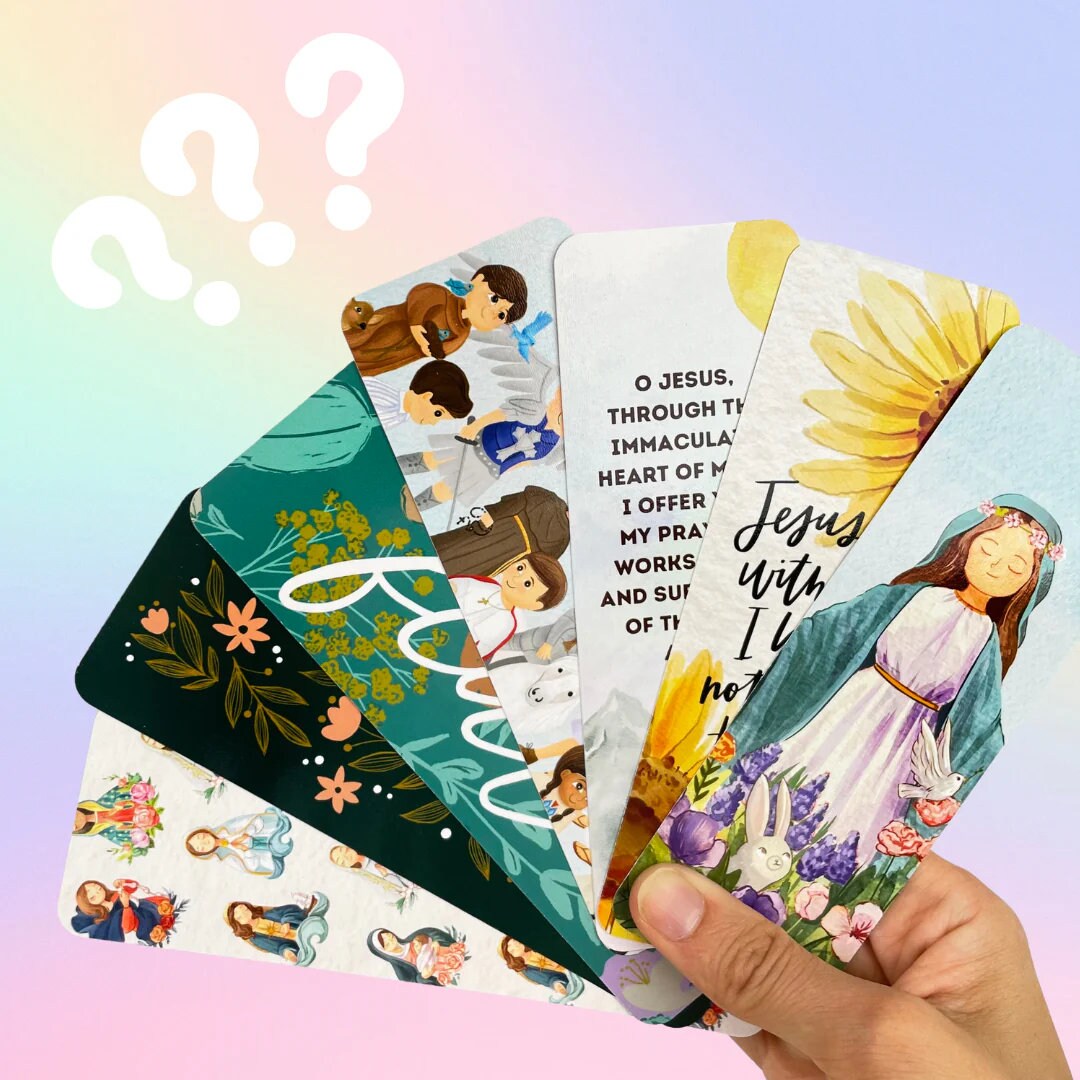 Mystery Bookmark Bundle, Catholic Classroom, Catholic Homeschool, Back ...