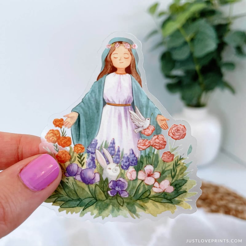 Catholic Stickers - Etsy