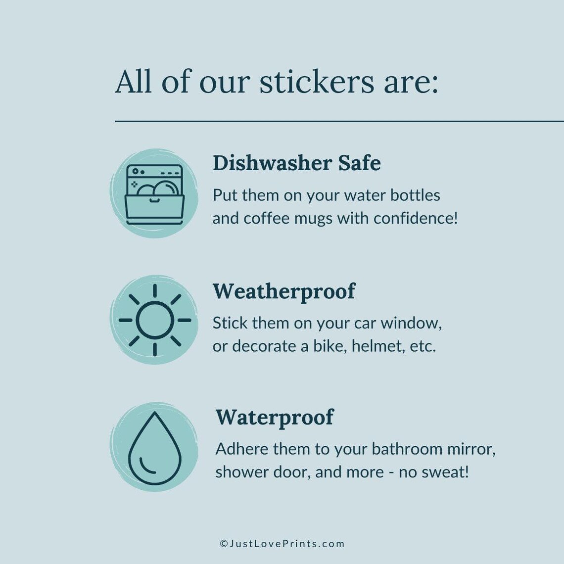 Sipping With the Saints Bundle of 6 Catholic Stickers, Bible Study Gift ...
