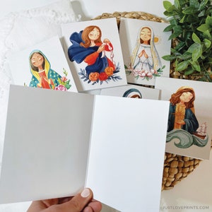 Marian Greeting Cards, Catholic Greeting Card, Catholic Birthday Card ...