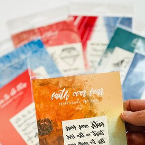 10 Temporary Tattoo Pack Bundle - You Choose Your Tattoos | Catholic ...