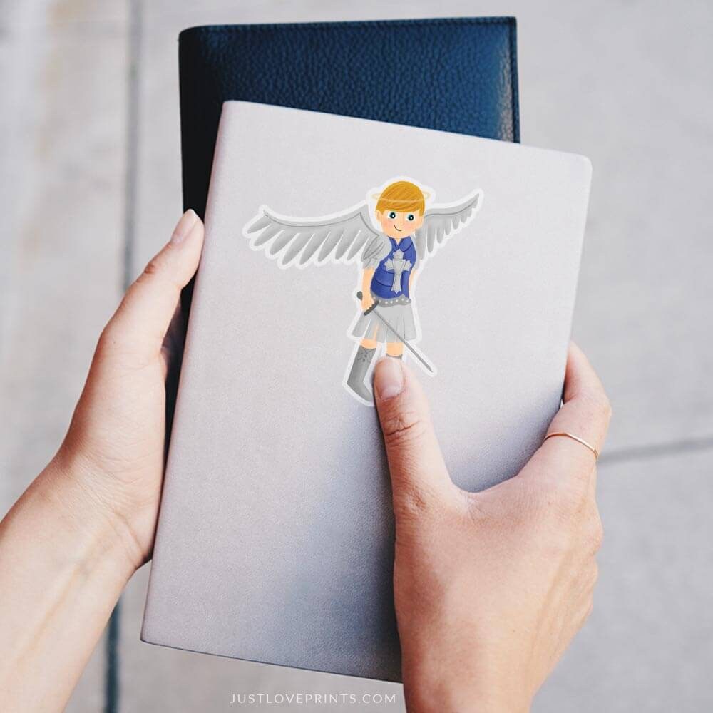 St. Michael the Archangel St. Michael Sticker Catholic Saint - Etsy