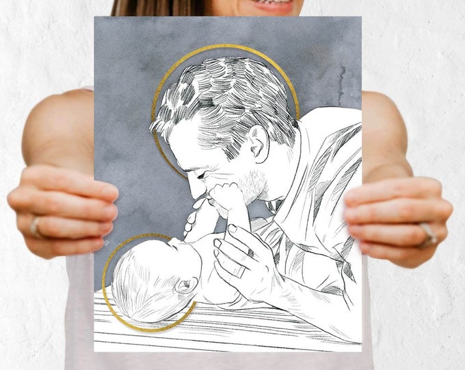 Catholic Sticker Ite Ad Joseph Go to Joseph St Joseph - Etsy