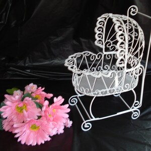 Wire Baby Carriage Perfect for Baby Shower Decorations PLEASE READ AD ...