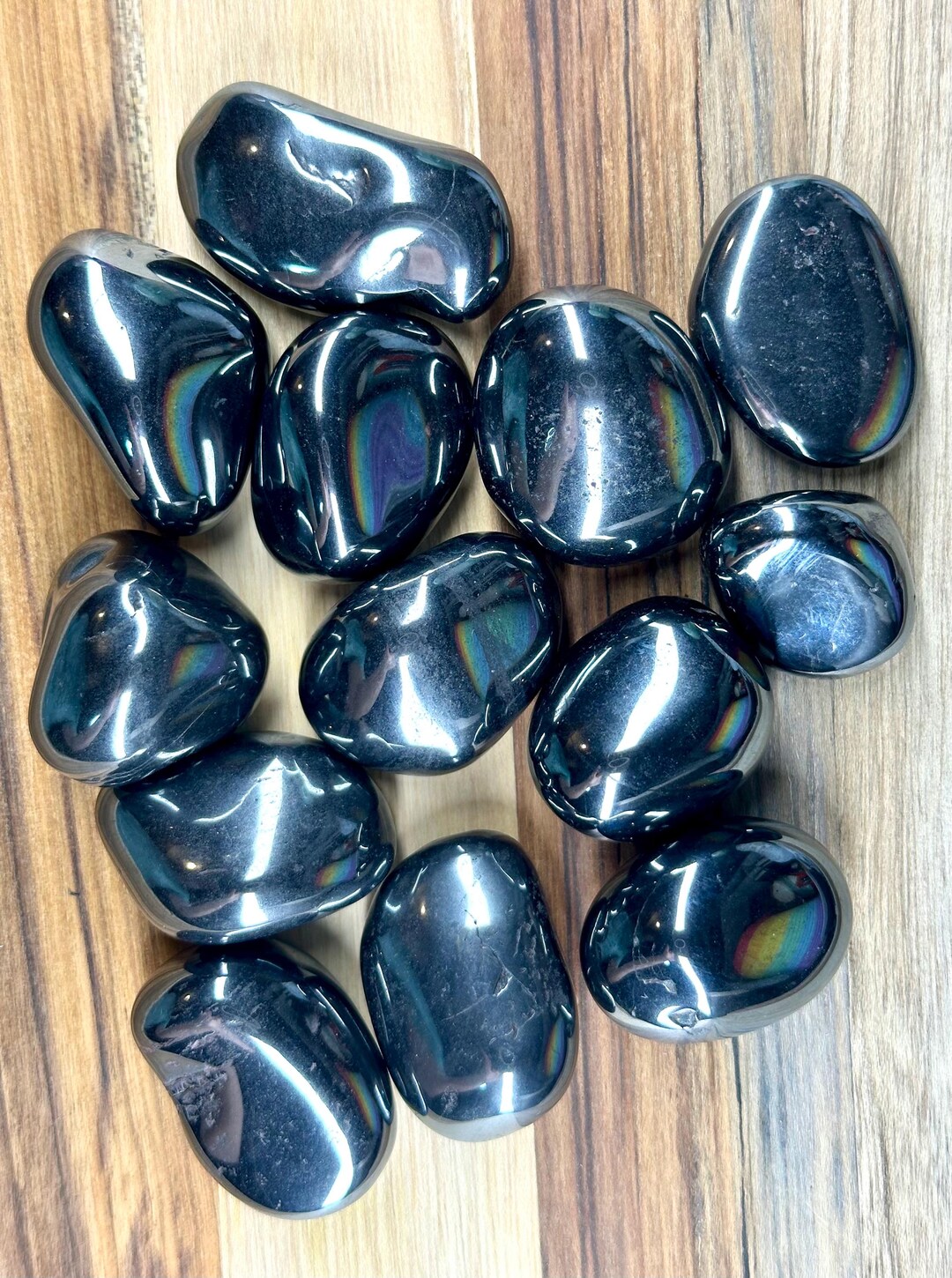 Tumbled Hematite Stone: Grounding Pocket Crystal - Etsy