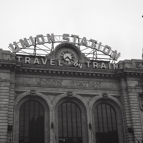 Neon Railroad Sign - Etsy