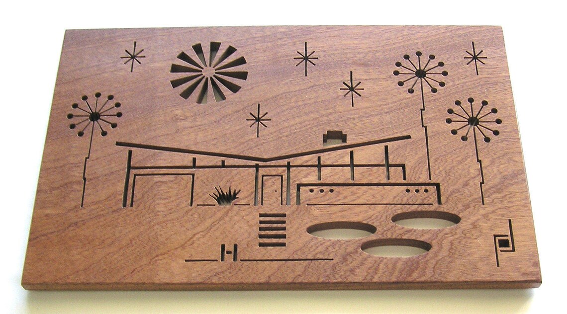 1016 Mid Century House Inspired Fretwork - Etsy