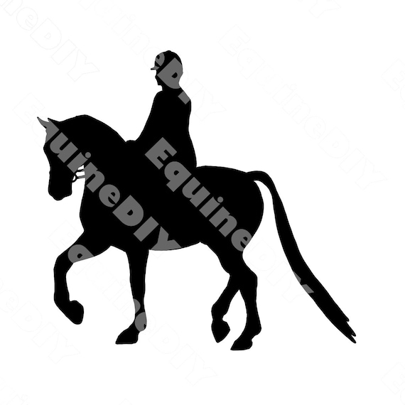 Hunter Horse Silhouette