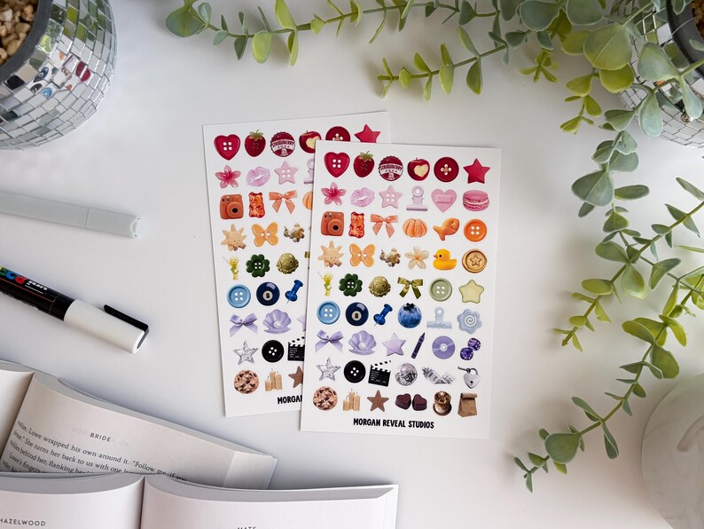 Bits & Bobs | Junk Journal Sticker Sheet, Scraps and Snippings for ...