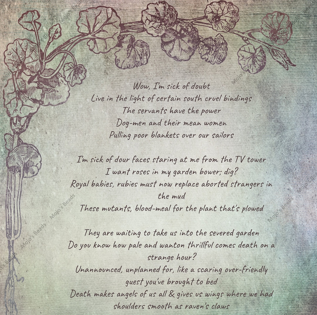 Jim Morrison - A Feast of Friends - Printable Artwork Digital Download ...