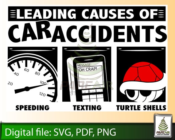 Car Crash Texting Funny