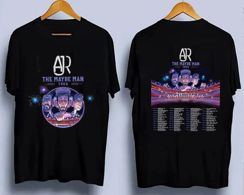 AJR The Maybe Man Tour 2024 Tour Shirt, AJR Band Fan Shirt sold by ...