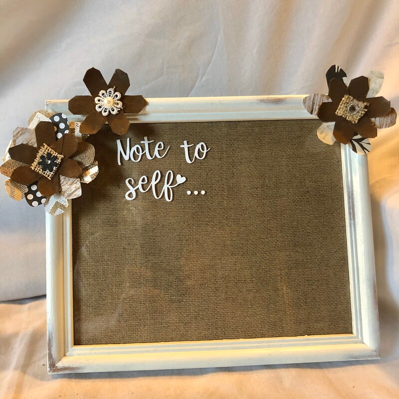 Burlap Message Board - Etsy