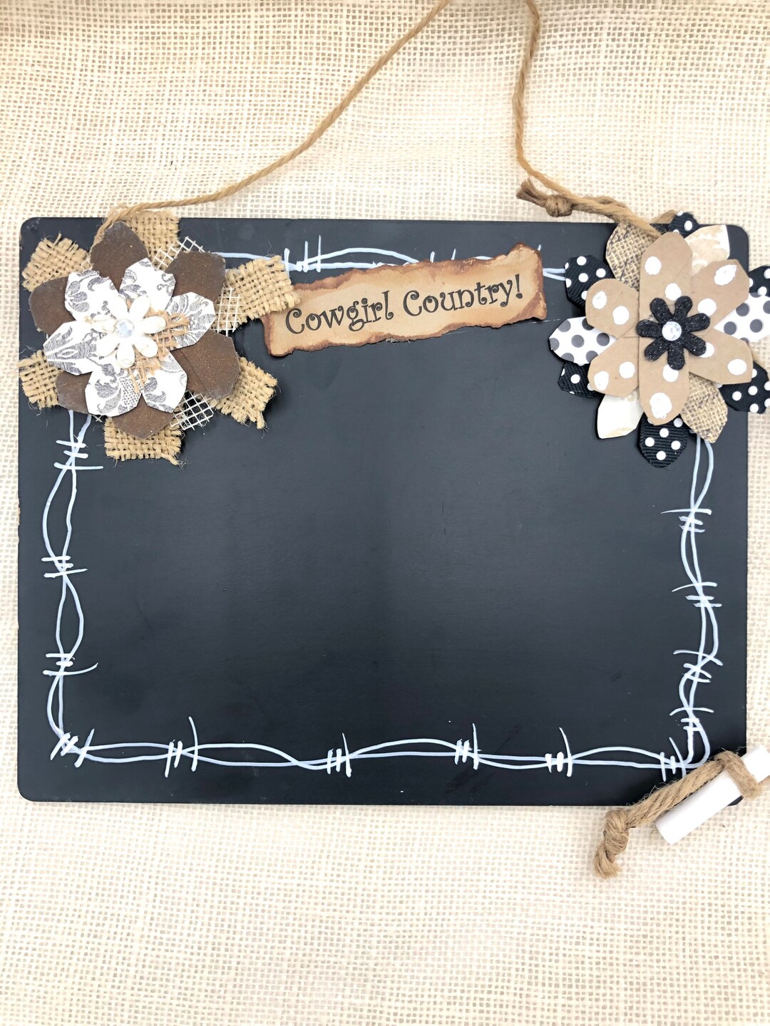 Small Space Rustic Chalkboard Sign, Country Farmhouse Kitchen Wall ...