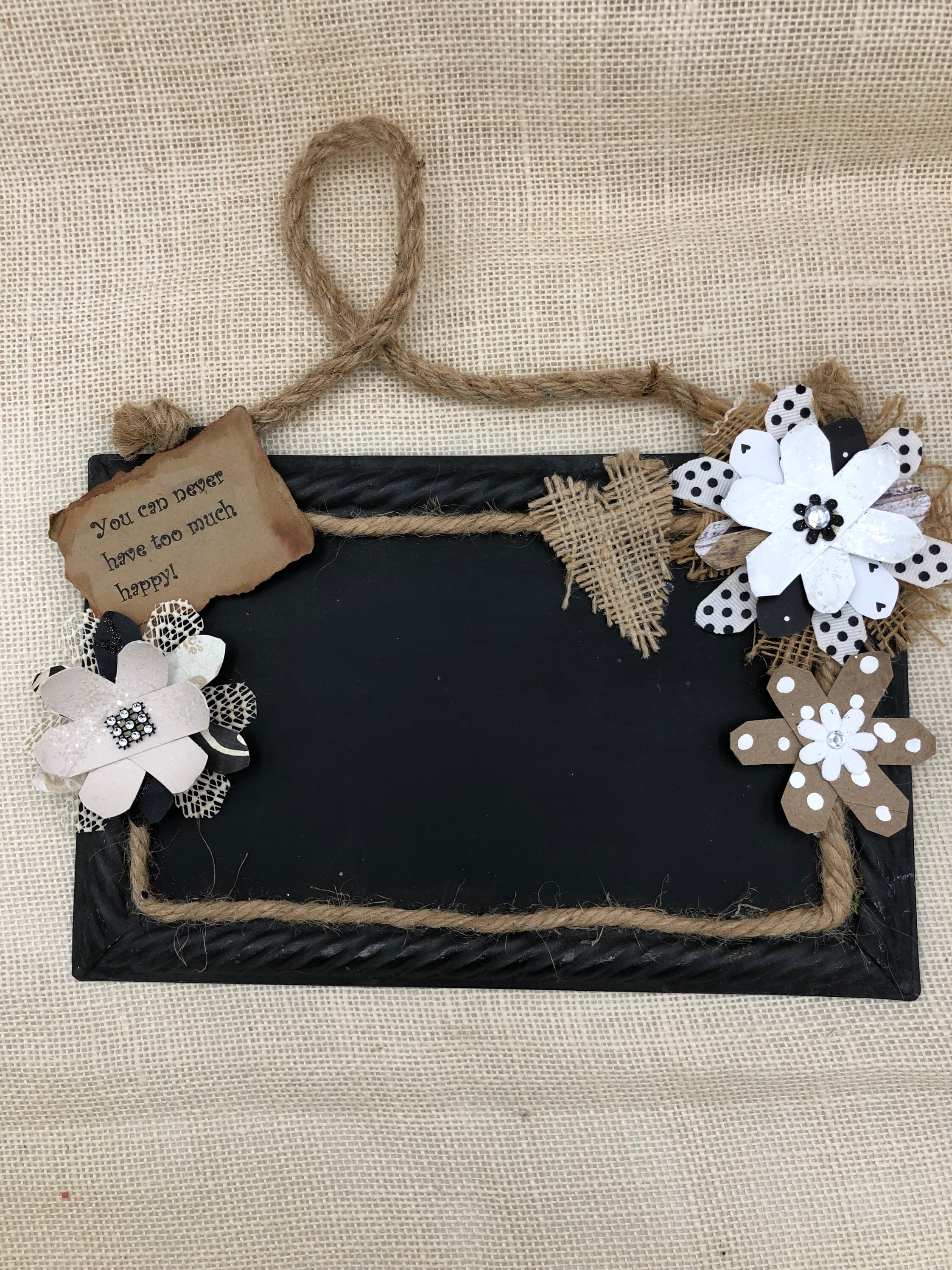 Rustic Farmhouse Wall Decor Chalkboard Wall Hanging Small - Etsy