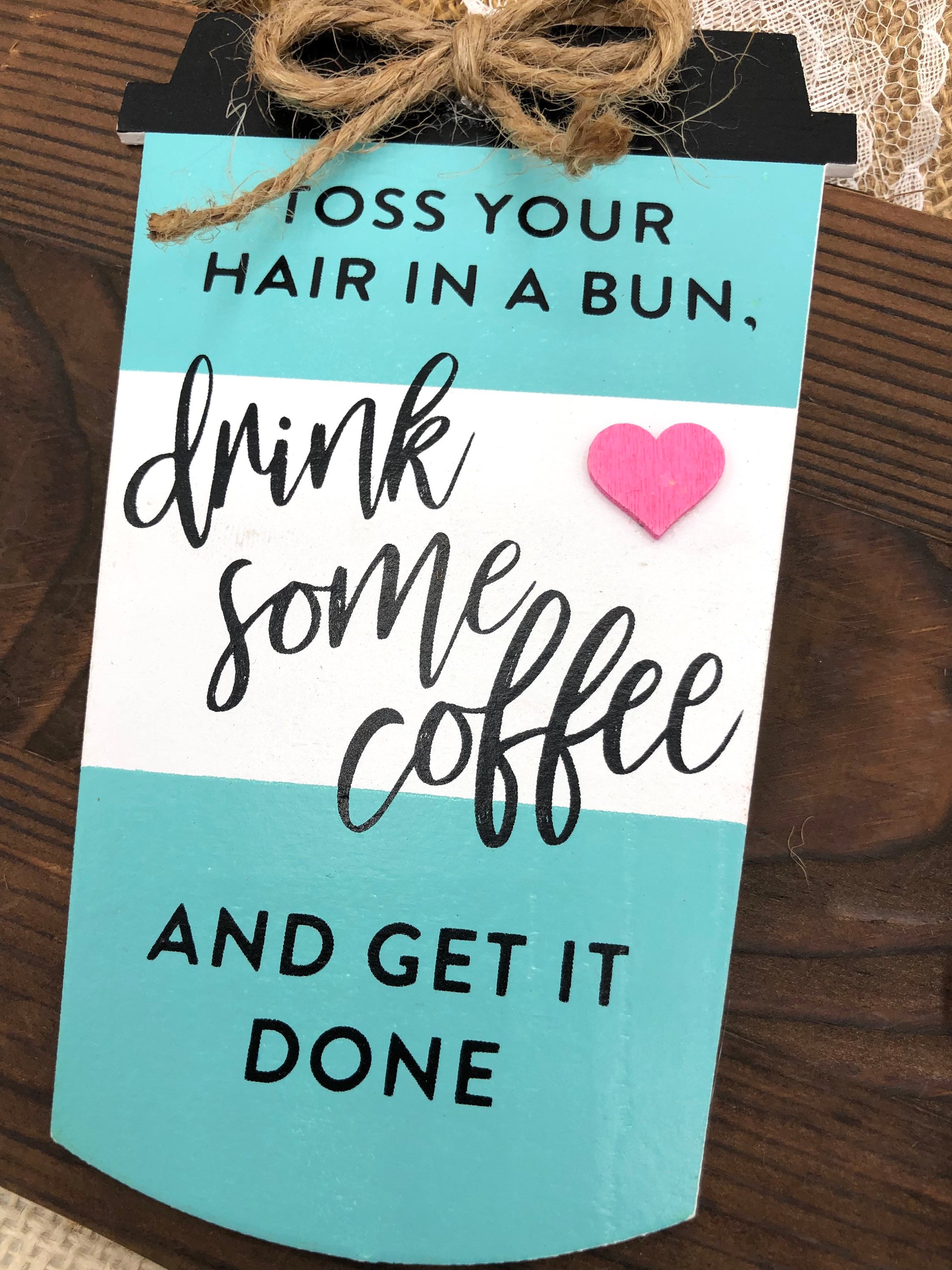 Coffee Rustic Farmhouse Wall Hanging, Country Coffee Bar Sign, - Etsy