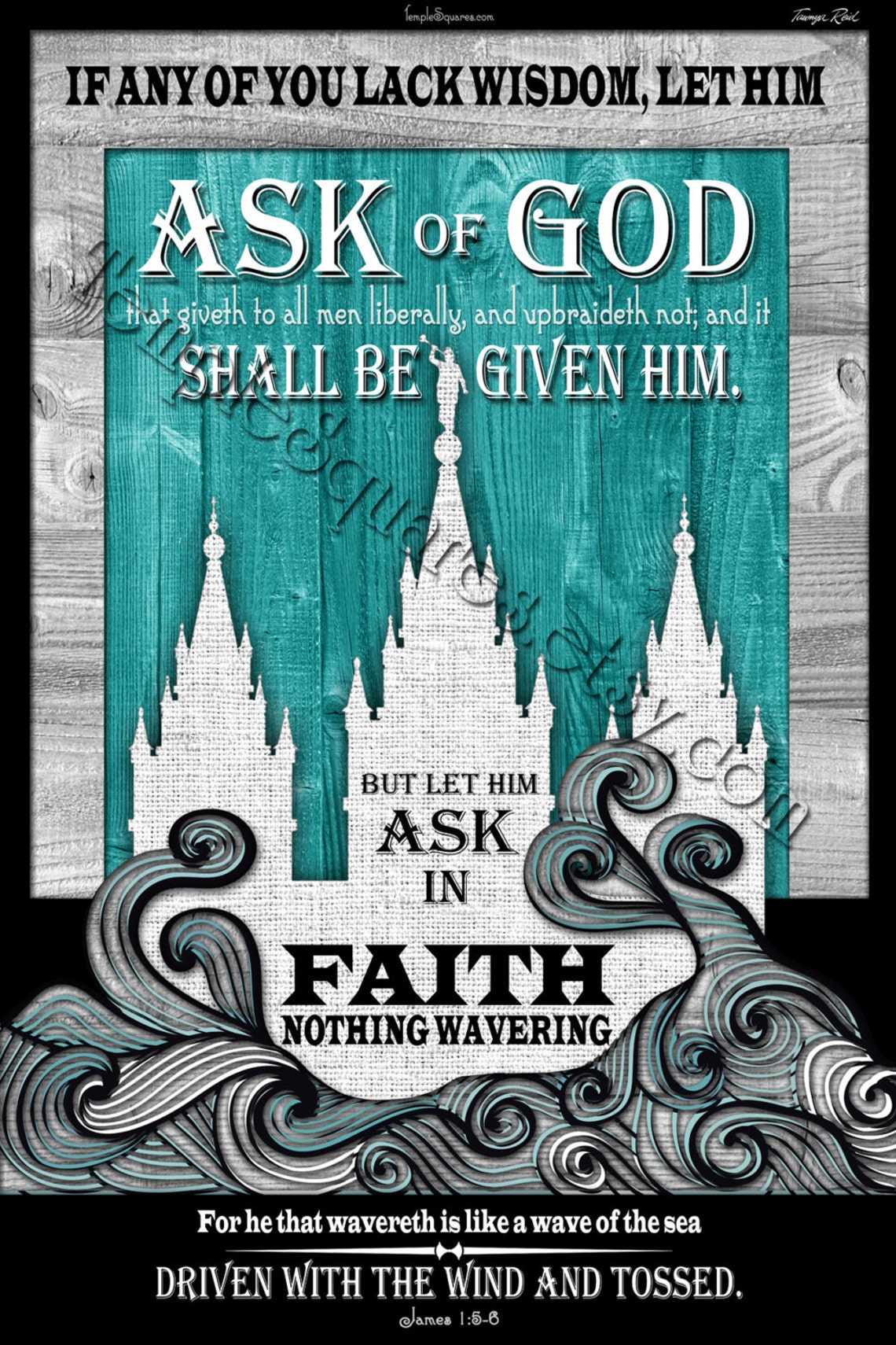 Printable Posters LDS YW Young Women Mutual Theme Ask of God | Etsy