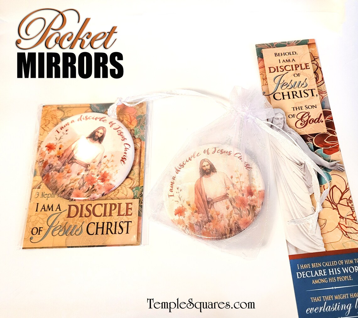 I Am a Disciple of Jesus Christ Pocket Mirror for 2024 YW Youth Theme ...