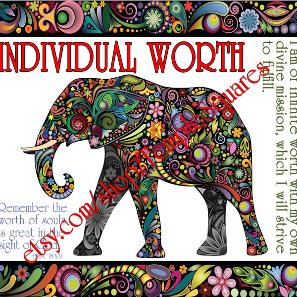 Young Women Values - Etsy