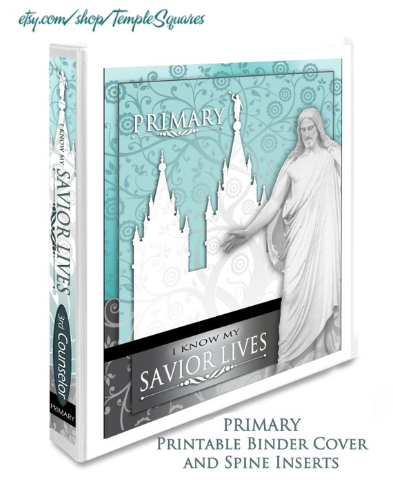 Lds Primary Theme Binder Cover