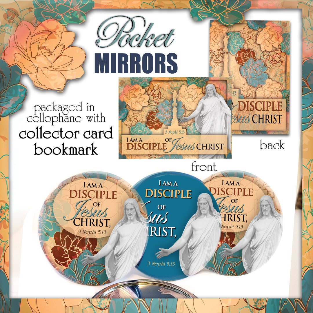 I Am a Disciple of Jesus Christ Pocket Mirror for 2024 YW Youth Theme ...