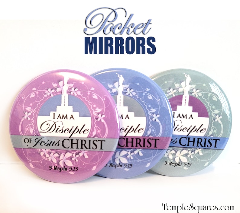 I Am a Disciple of Jesus Christ Pocket Mirror for 2024 YW Youth Theme ...